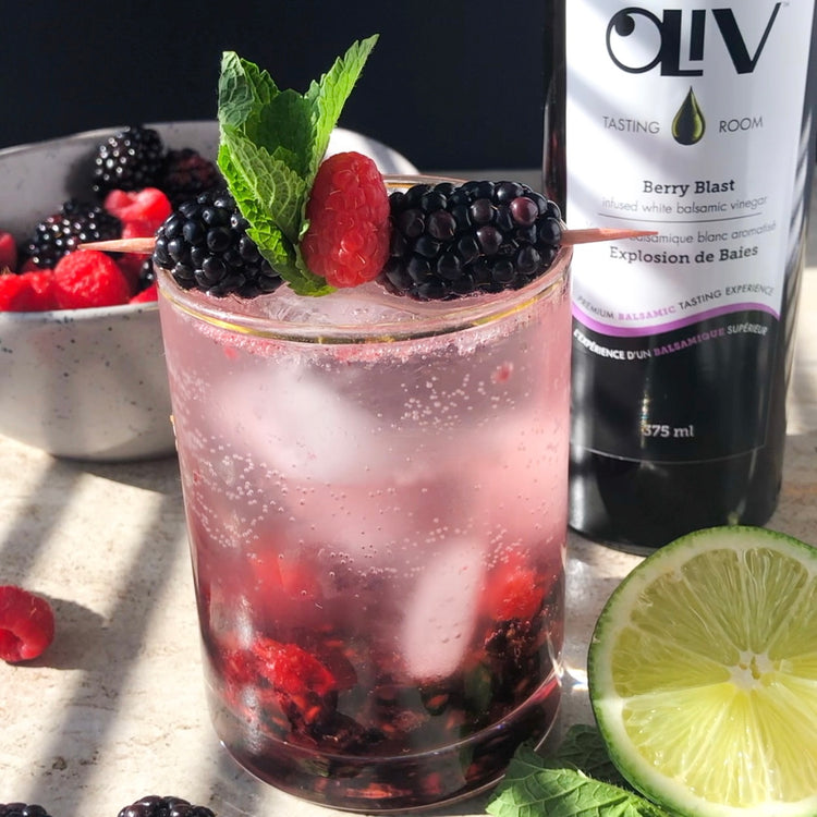 Blackberry Gin Smash – OLiV Tasting Room
